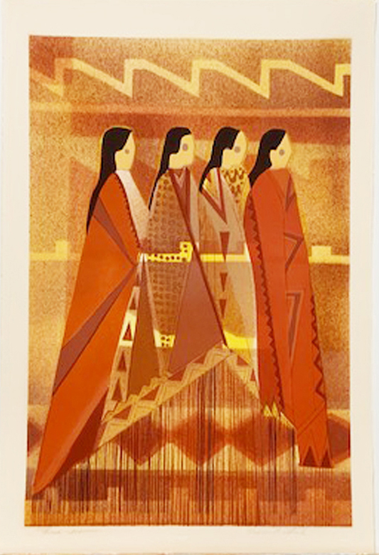 Virginia Stroud at Western Graphics Workshop, Inc.