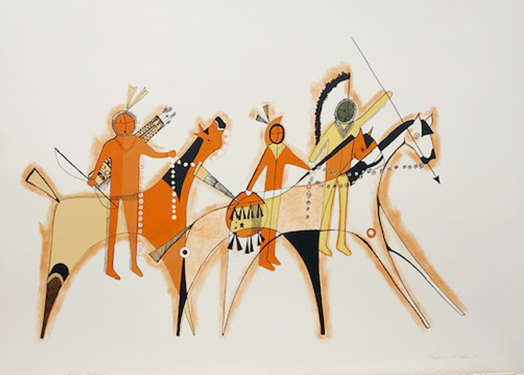 Virginia Stroud at Western Graphics Workshop, Inc.